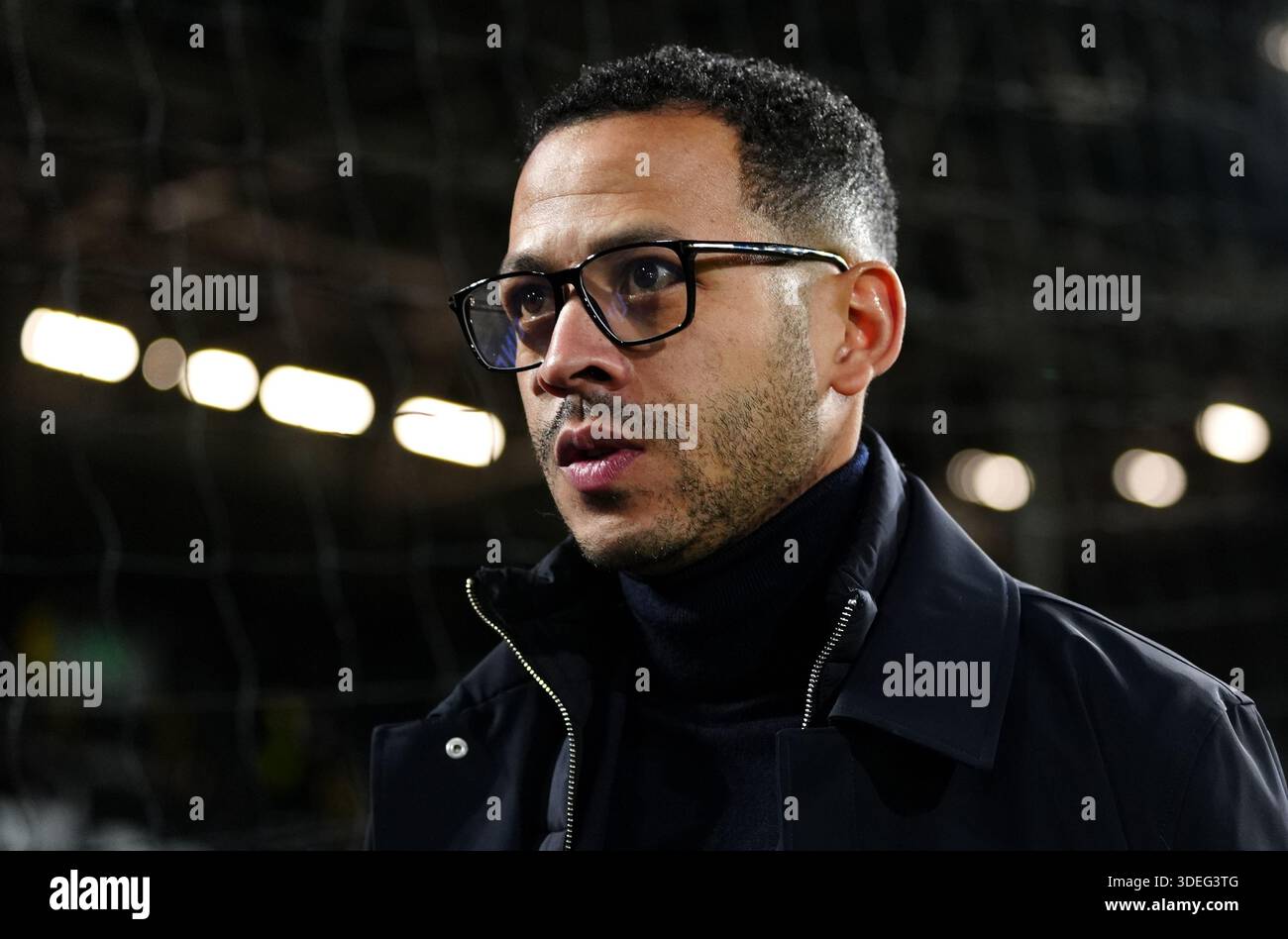 New Chelsea manager Liam Rosenior before the Premier League match at ...