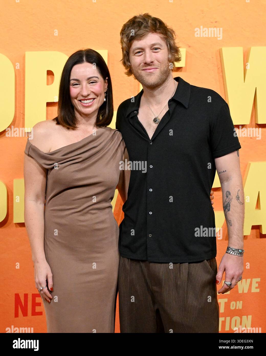January 6, 2026, Los Angeles, California, USA: LILIANA PANNIA and SEAN ...