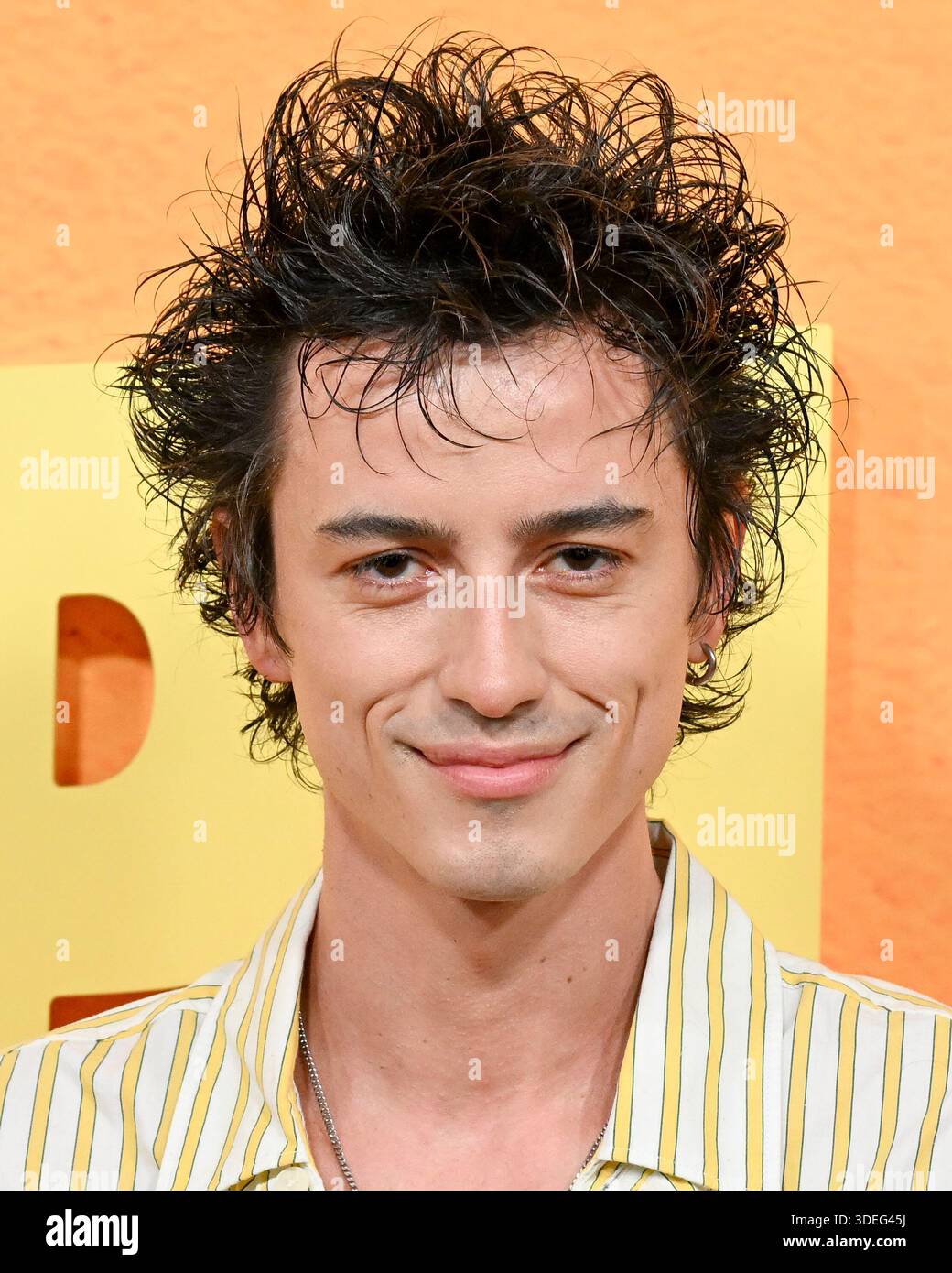 January 6, 2026, Los Angeles, California, USA: LUCAS MACHADO attends ...