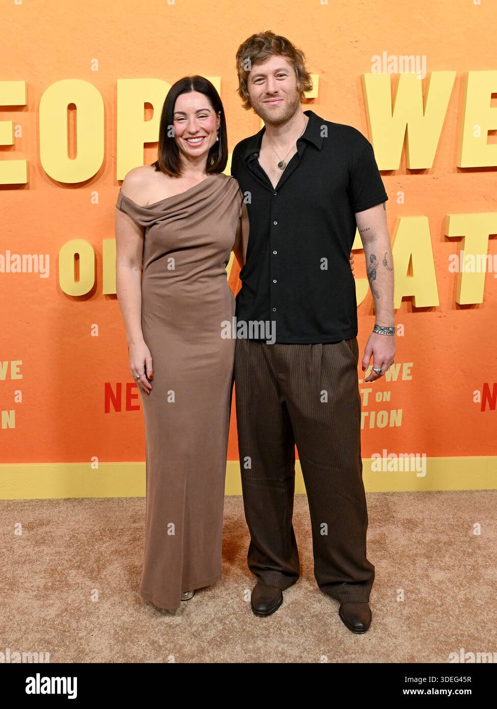 January 6, 2026, Los Angeles, California, USA: LILIANA PANNIA and SEAN ...