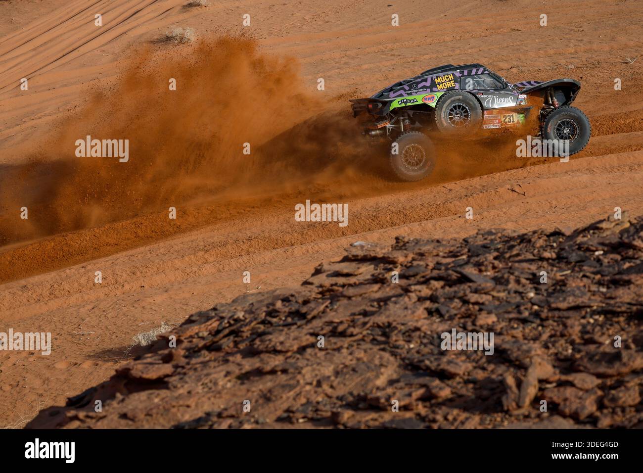 7th January 2026; Al Ula, Saudi Arabia; 2026 Dakar Rally, Stage Four ...