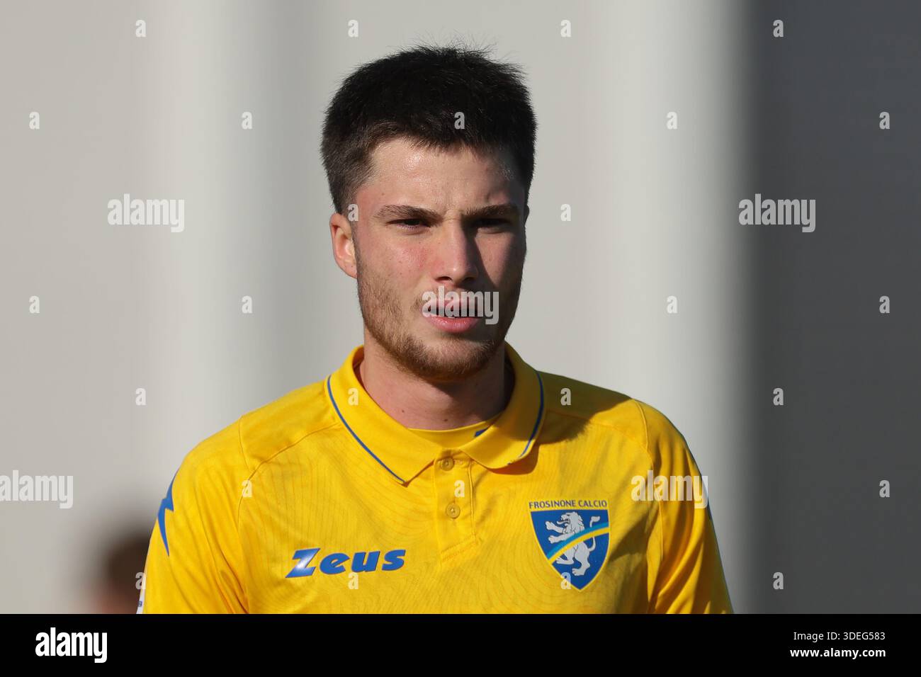 Turin, Italy, 7th January 2026. Adrian Raychev of Frosinone Calcio ...