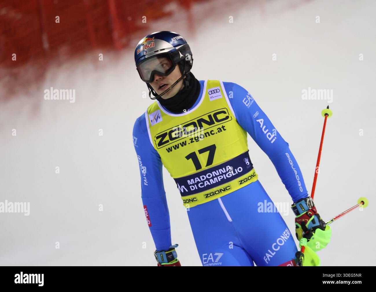 FIS Alpine Ski World Cup, Slalom, Alex Vinatzer (ITA), Madonna di ...