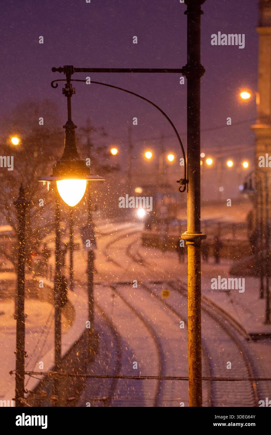 Budapest hungary january 2026 glowing hi-res stock photography and ...