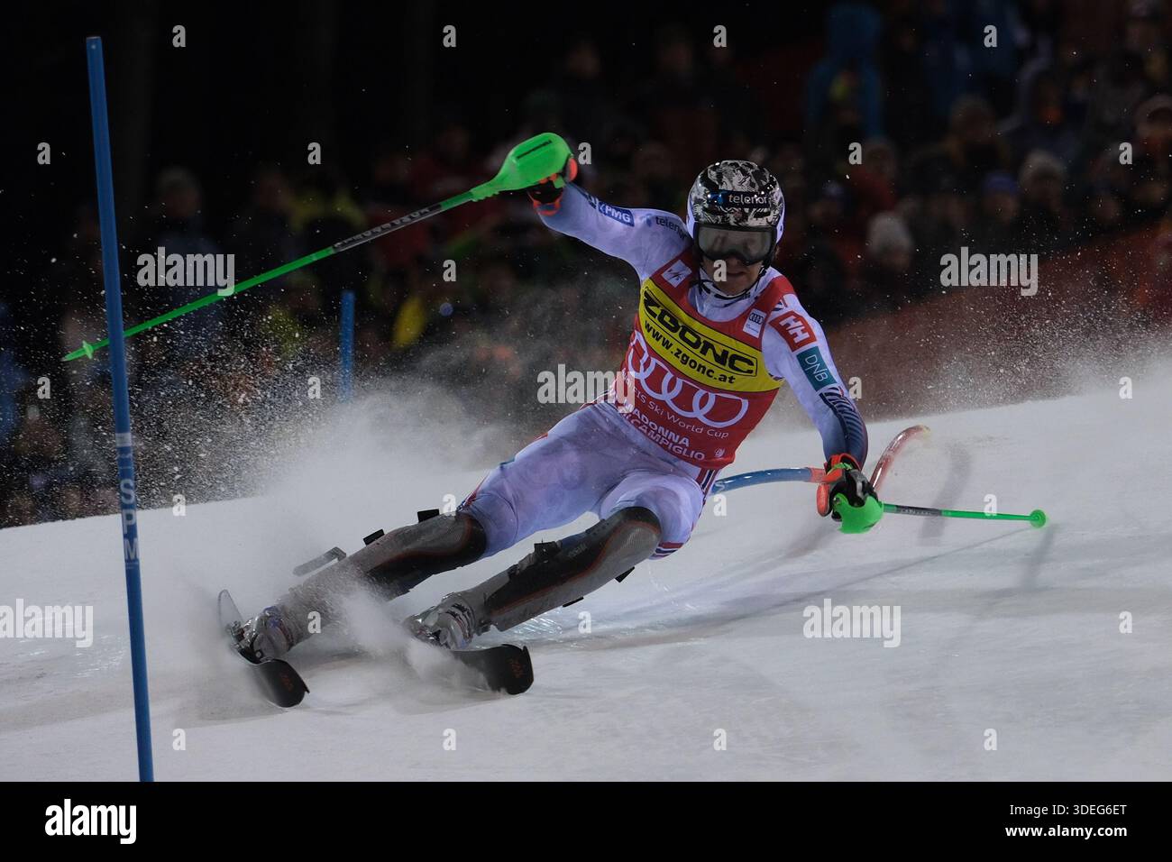 Timon Haugan from Norway competes during AUDI FIS Ski World Cup 2025/ ...