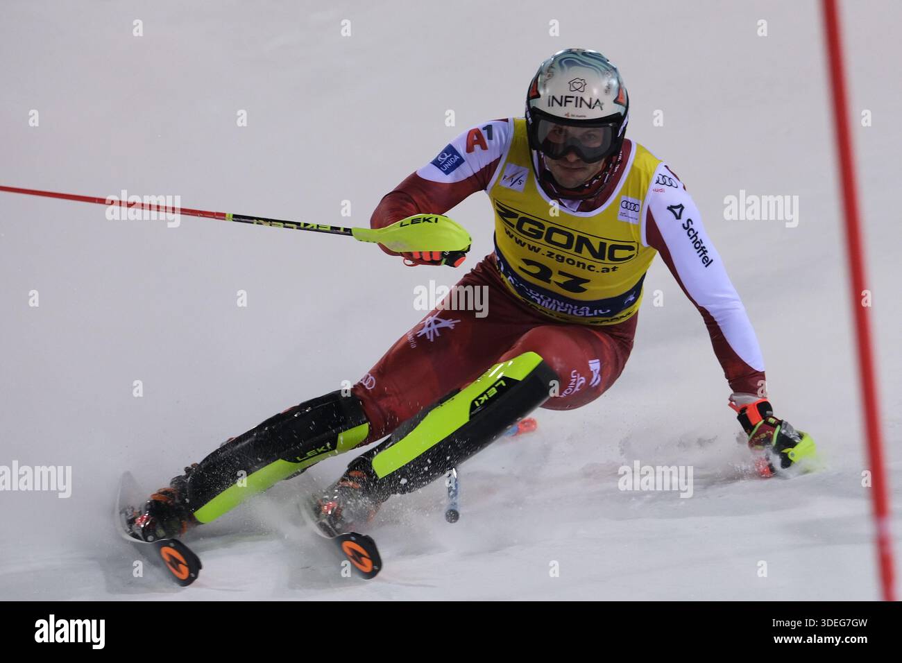 Michael Matt from Austria competes during AUDI FIS Ski World Cup 2025/ ...