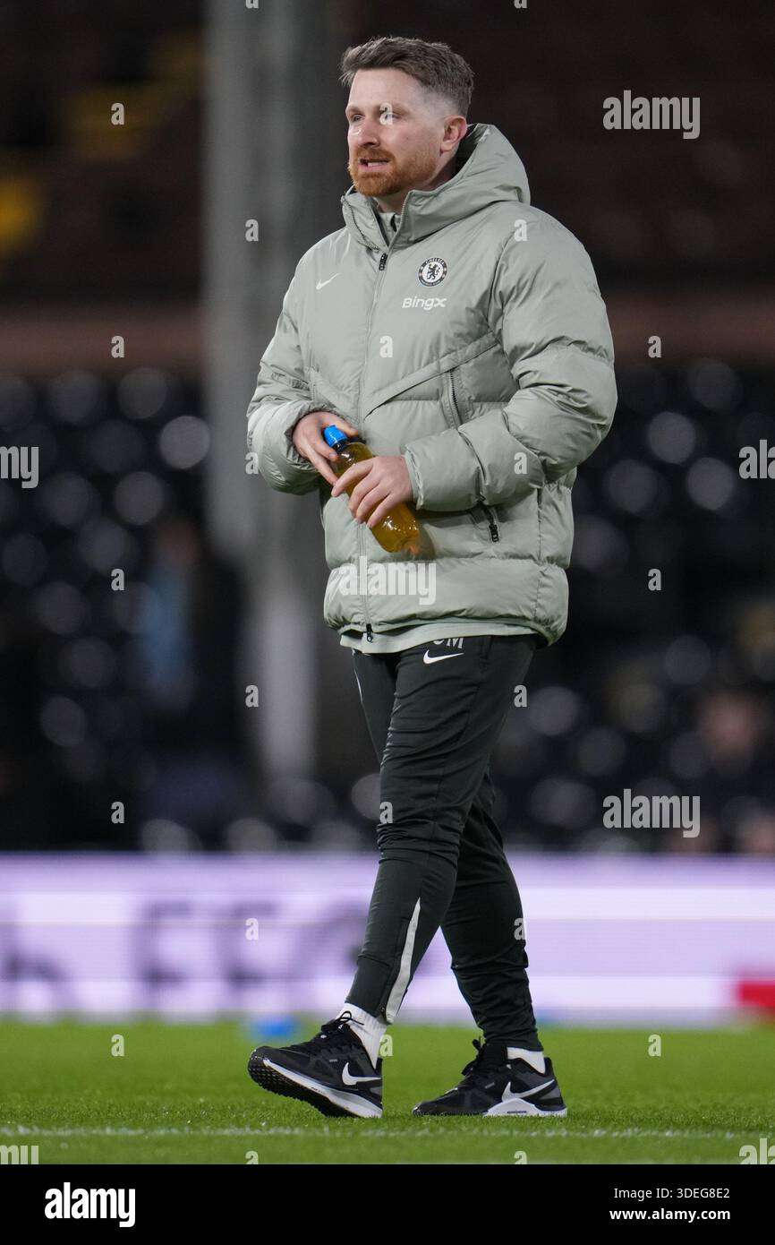 Calum McFarlane caretaker manager of Chelsea ahead of the Premier ...