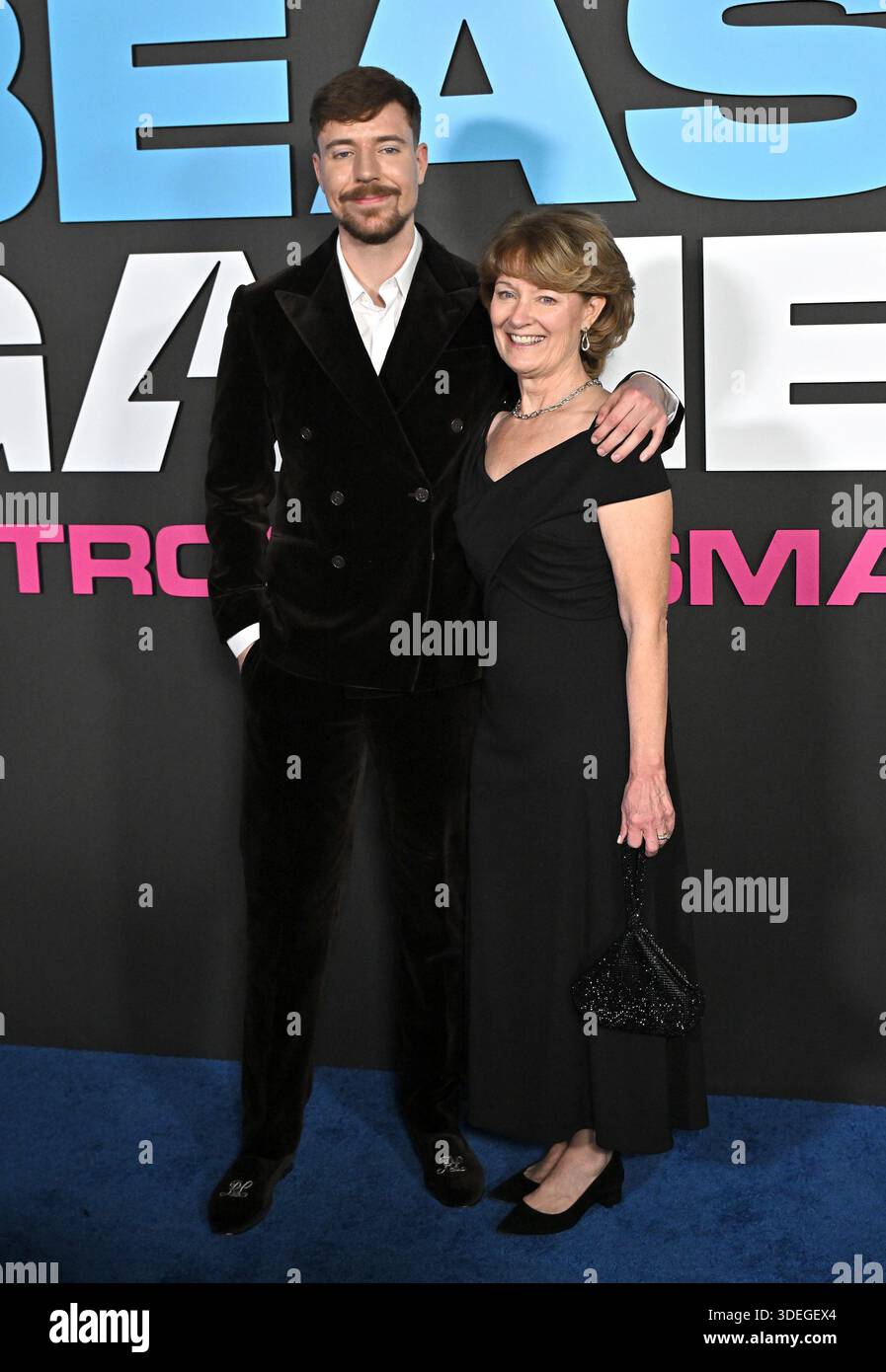 Los Angeles, USA. 06th Jan, 2026. Jimmy Donaldson aka MrBeast and Sue ...