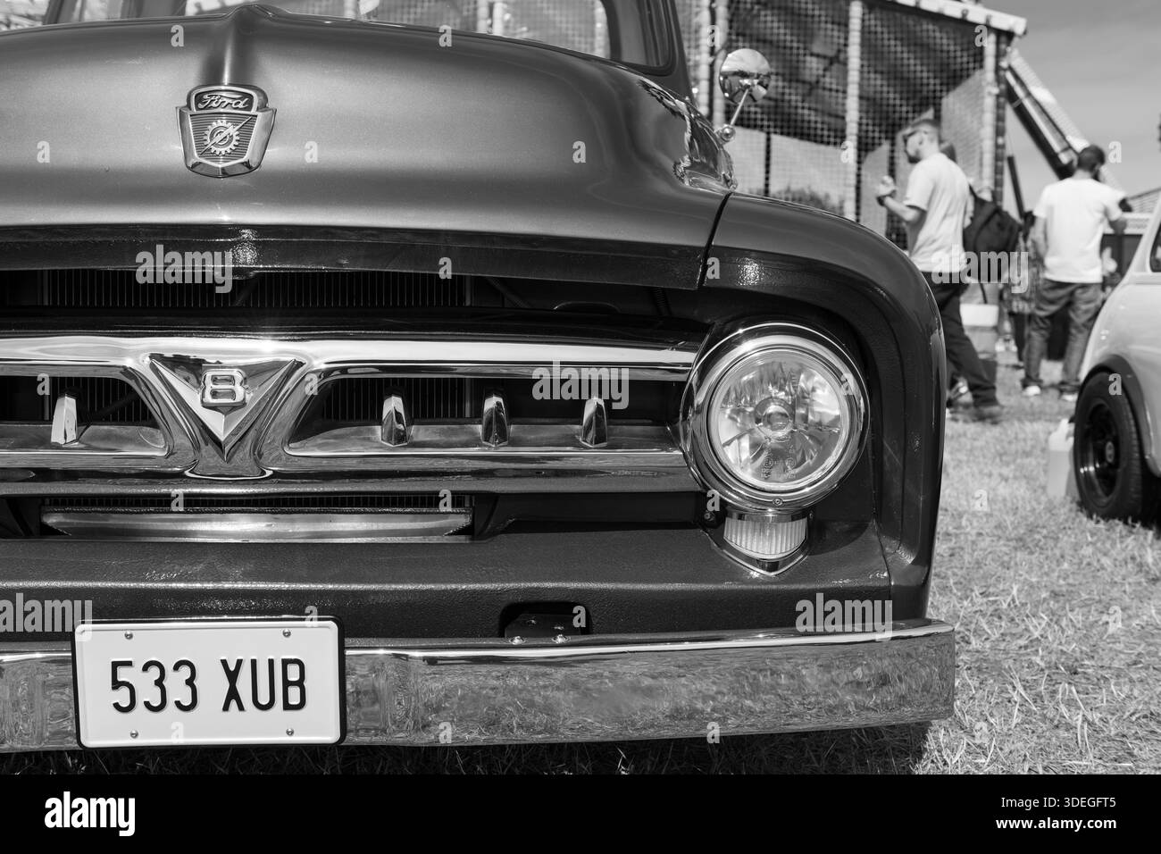 Dorchester.Dorset.United Kingdom.September 5th 2025.A Ford F100 pickup ...