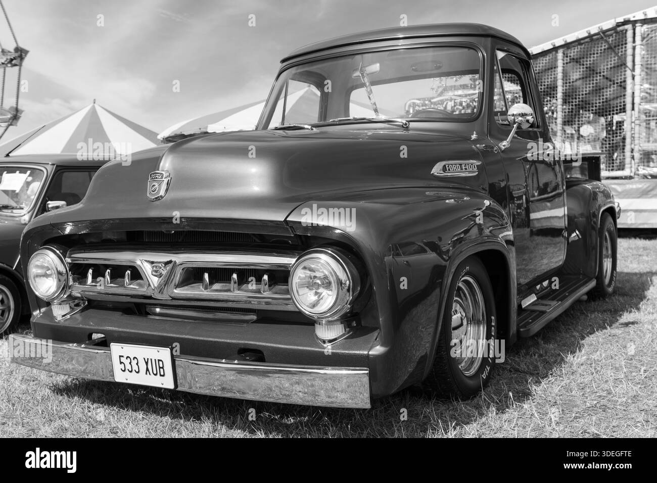 Dorchester.Dorset.United Kingdom.September 5th 2025.A Ford F100 pickup ...