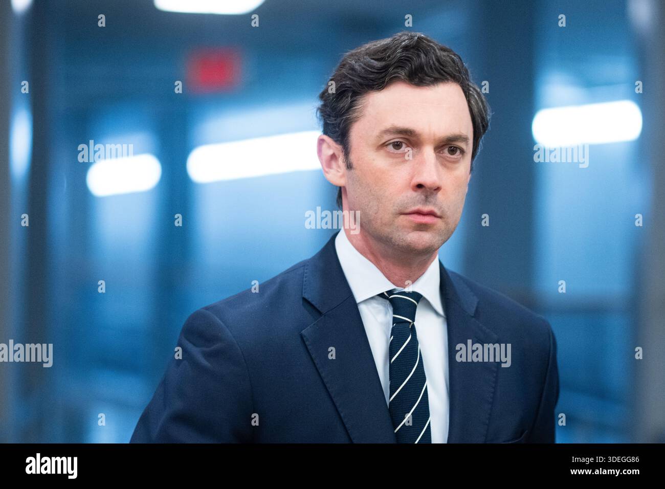 UNITED STATES - JANUARY 7: Sen. Jon Ossoff, D-Ga., arrives in the U.S ...
