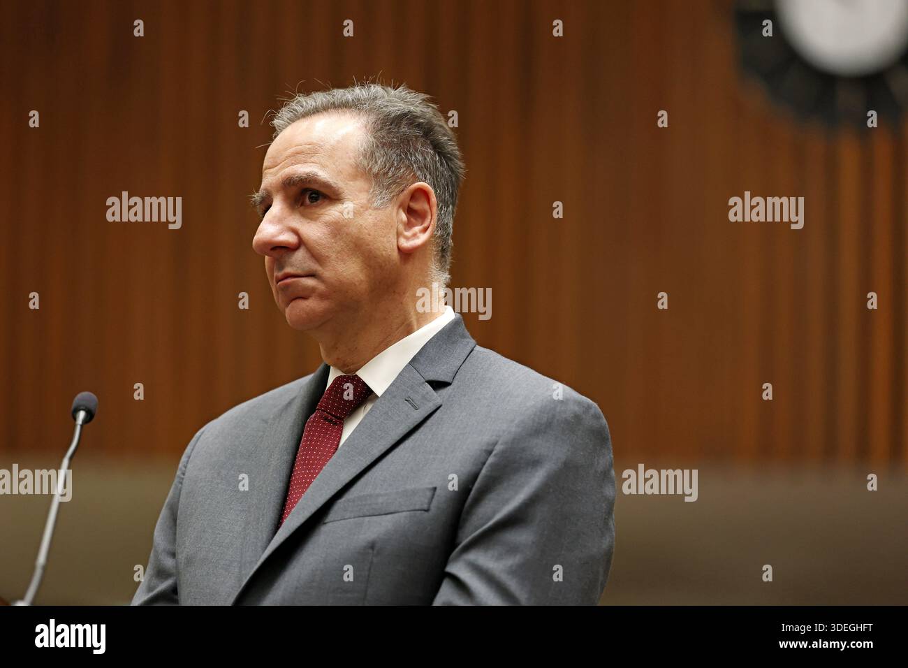LOS ANGELES, CALIF. - JANUARY 7, 2026: Deputy District Attorney Habib ...