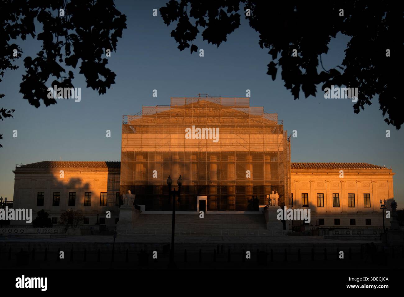 FILE - The Supreme Court building is photographed near sunset Tuesday ...