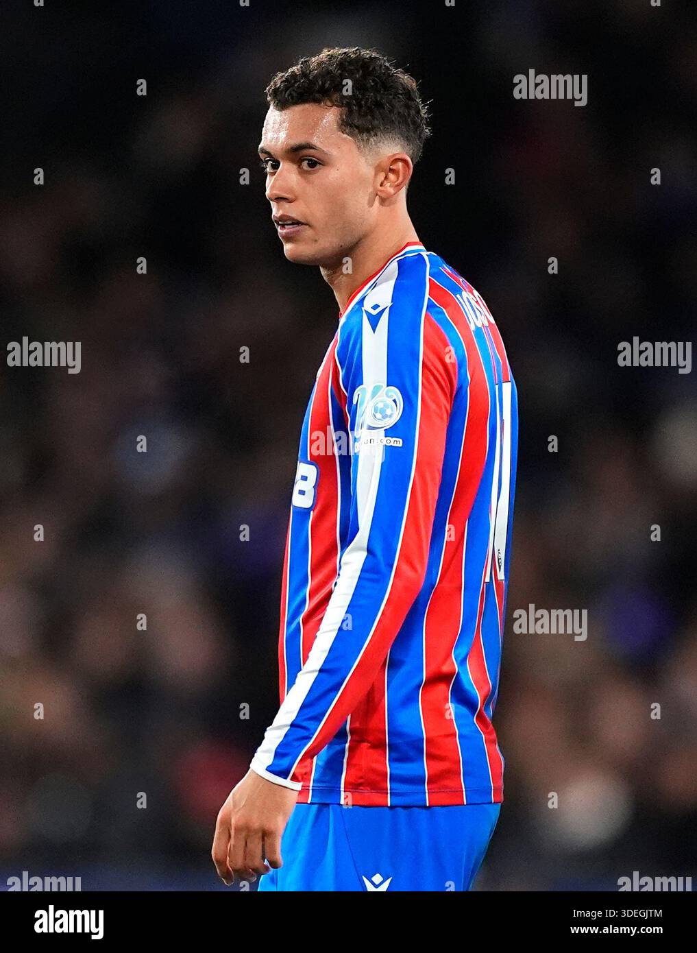 Crystal Palace's Brennan Johnson during the Premier League match at ...