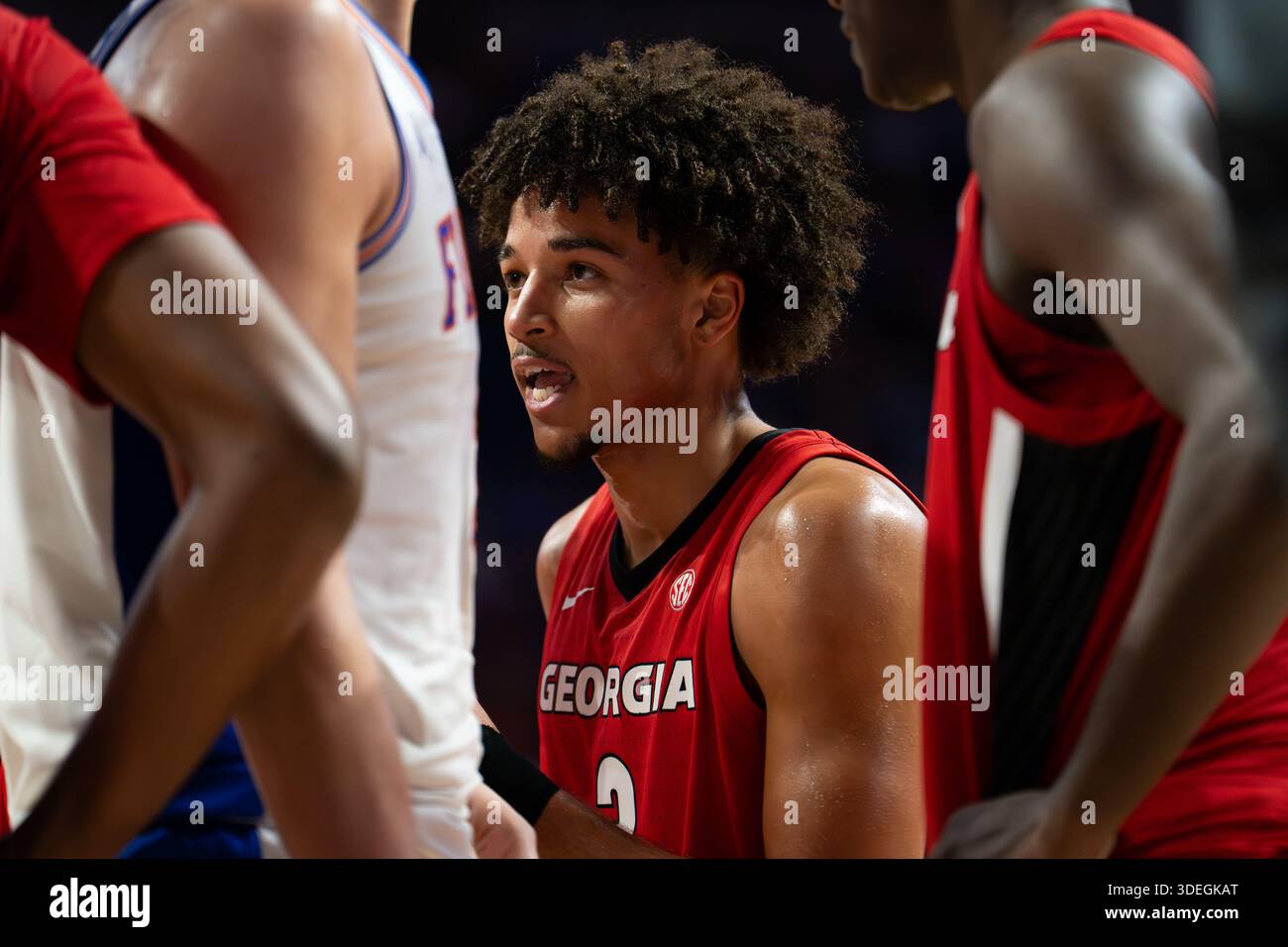 Georgia guard Jordan Ross while playing Florida during the second half ...