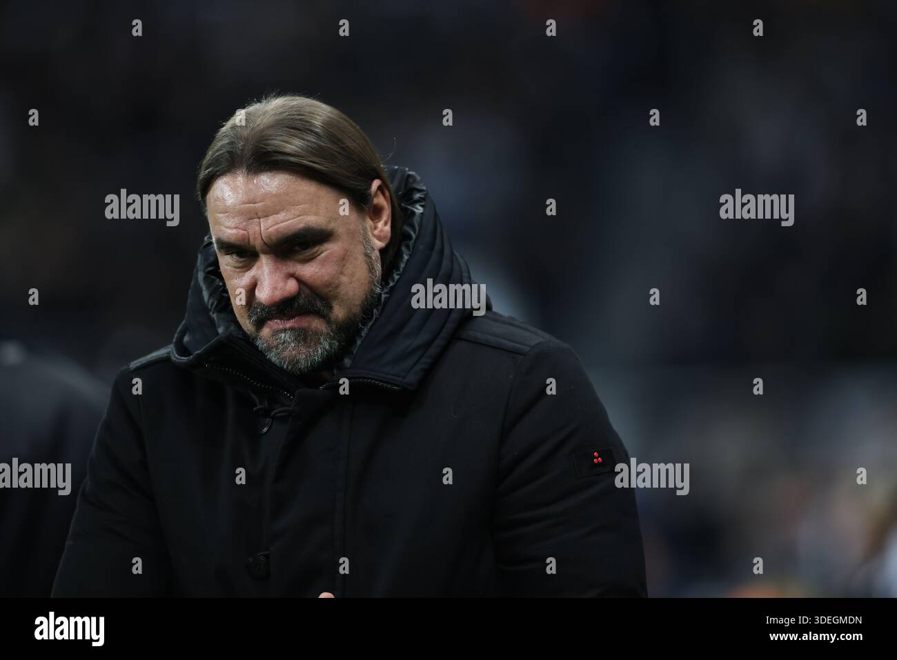 Leeds United Manager Daniel Farke during the Premier League match ...