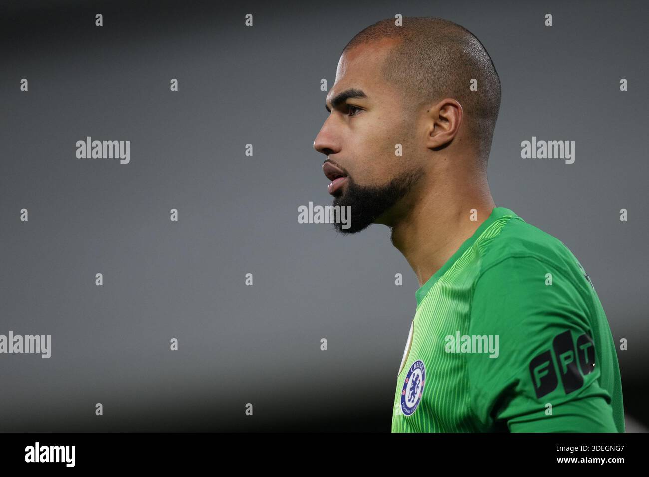 Robert Sánchez of Chelsea during the Premier League match Fulham vs ...