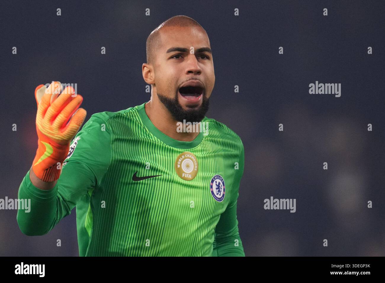Robert Sánchez of Chelsea during the Premier League match Fulham vs ...