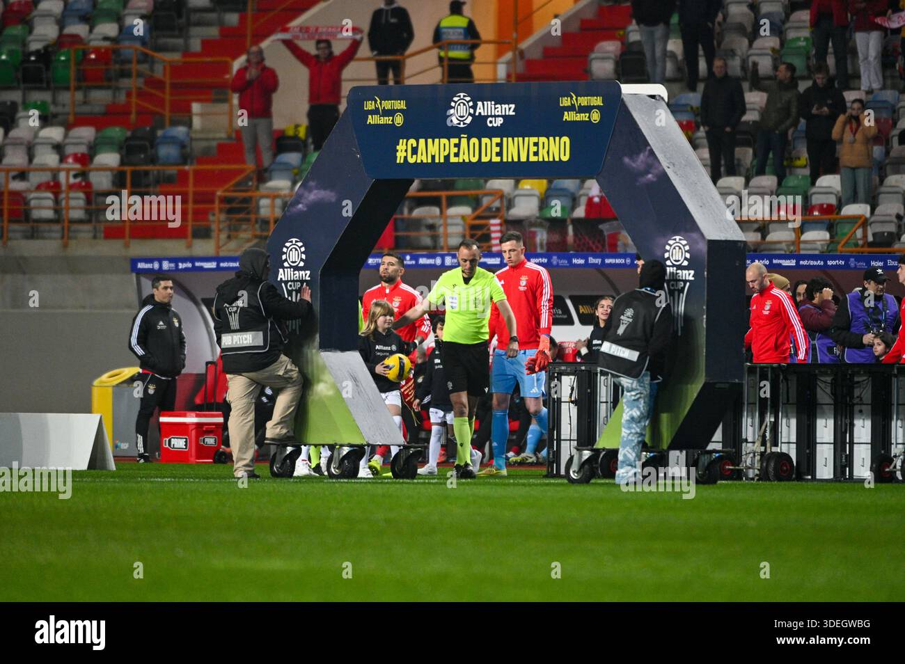 Leiria, Portugal. 7 January 2026. Benfica against Braga for the Taça da ...