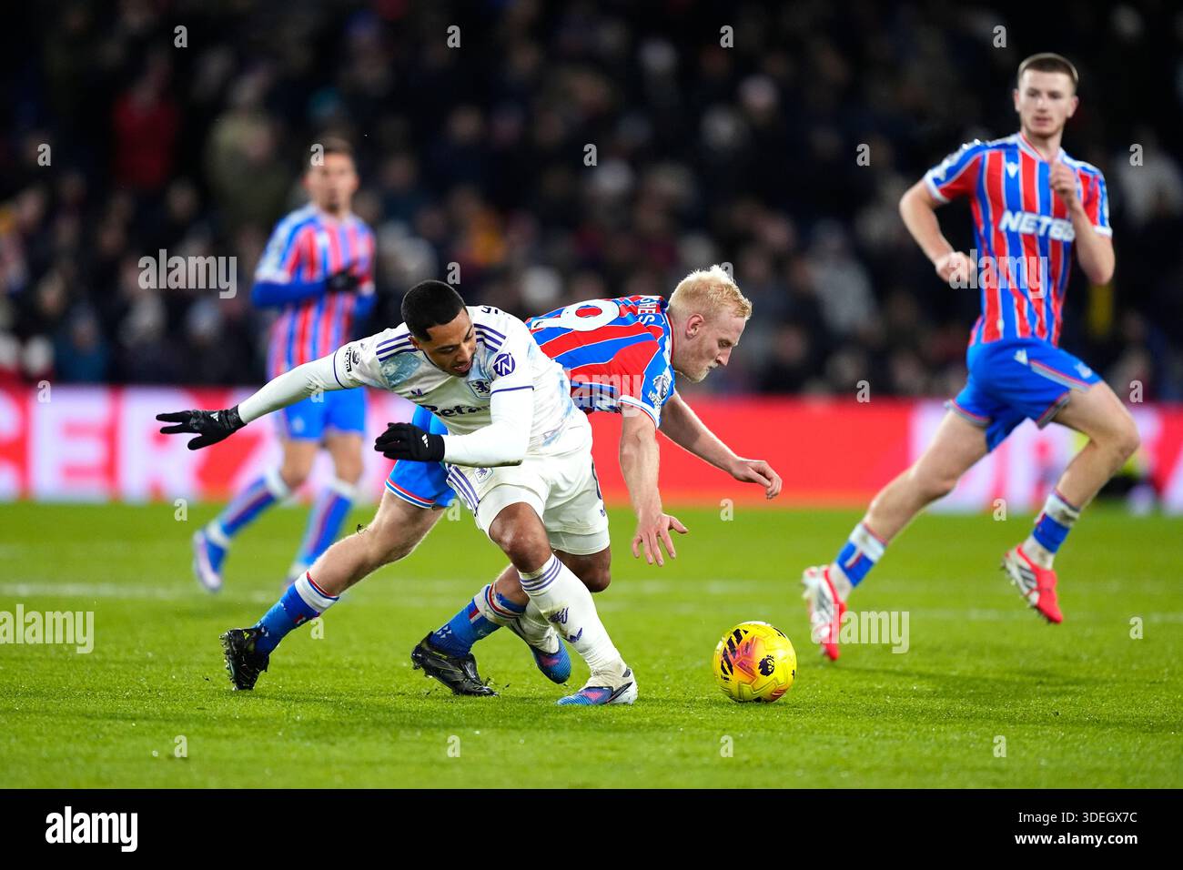 during the Premier League match at Selhurst Park, London. Picture date ...