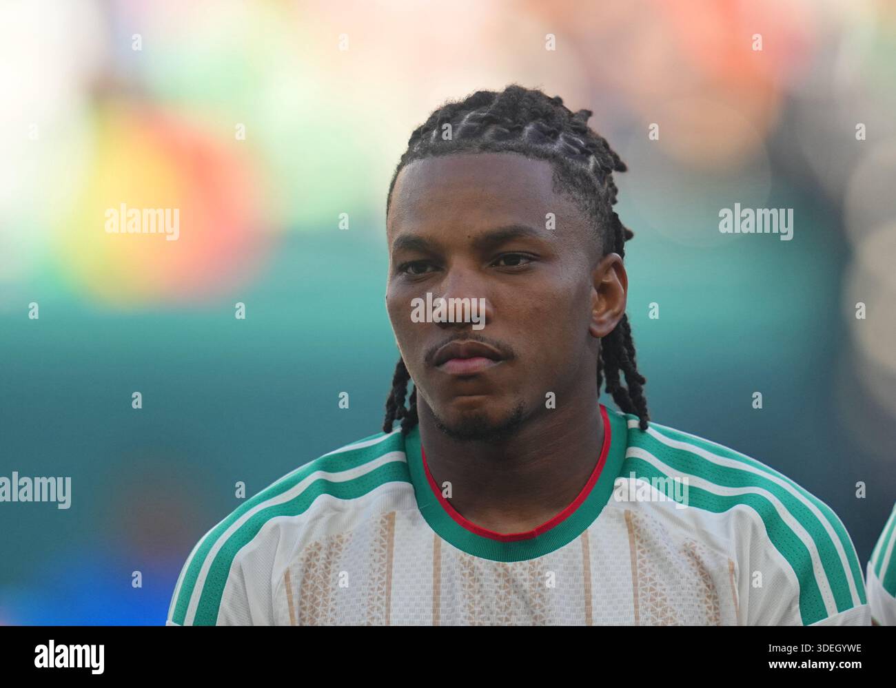 January 06 2026: Hicham Boudaoui of Algeria looks on during a 2025 ...