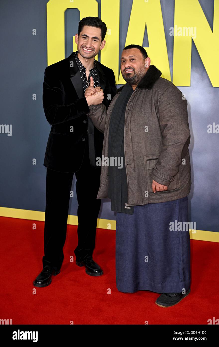 London, UK. January 7th, 2026. Amir El-Masry and Prince Naseem Hamed ...