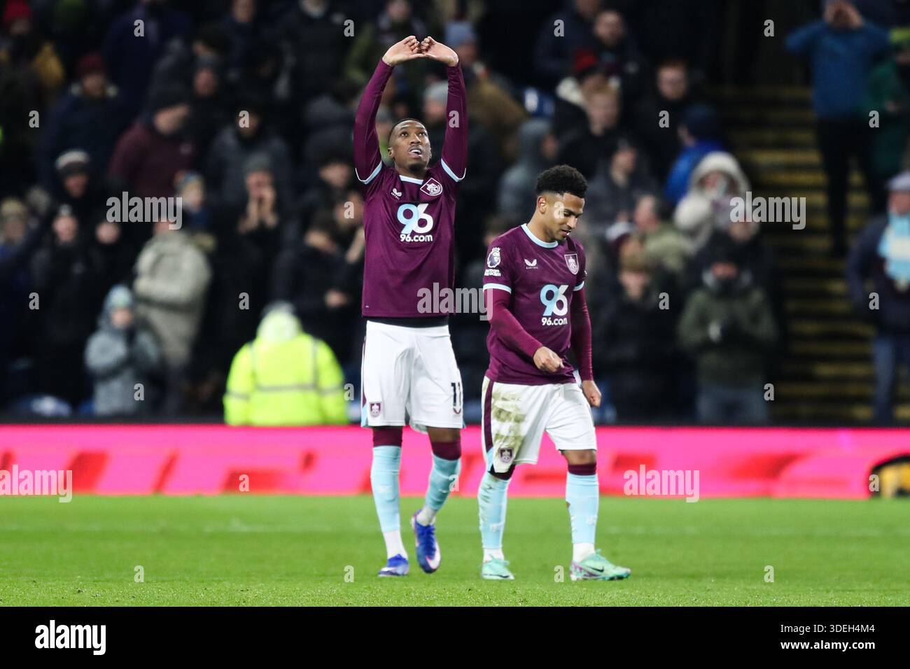 Jaidon Anthony of Burnley celebrates after scoring to make it 2-2 ...