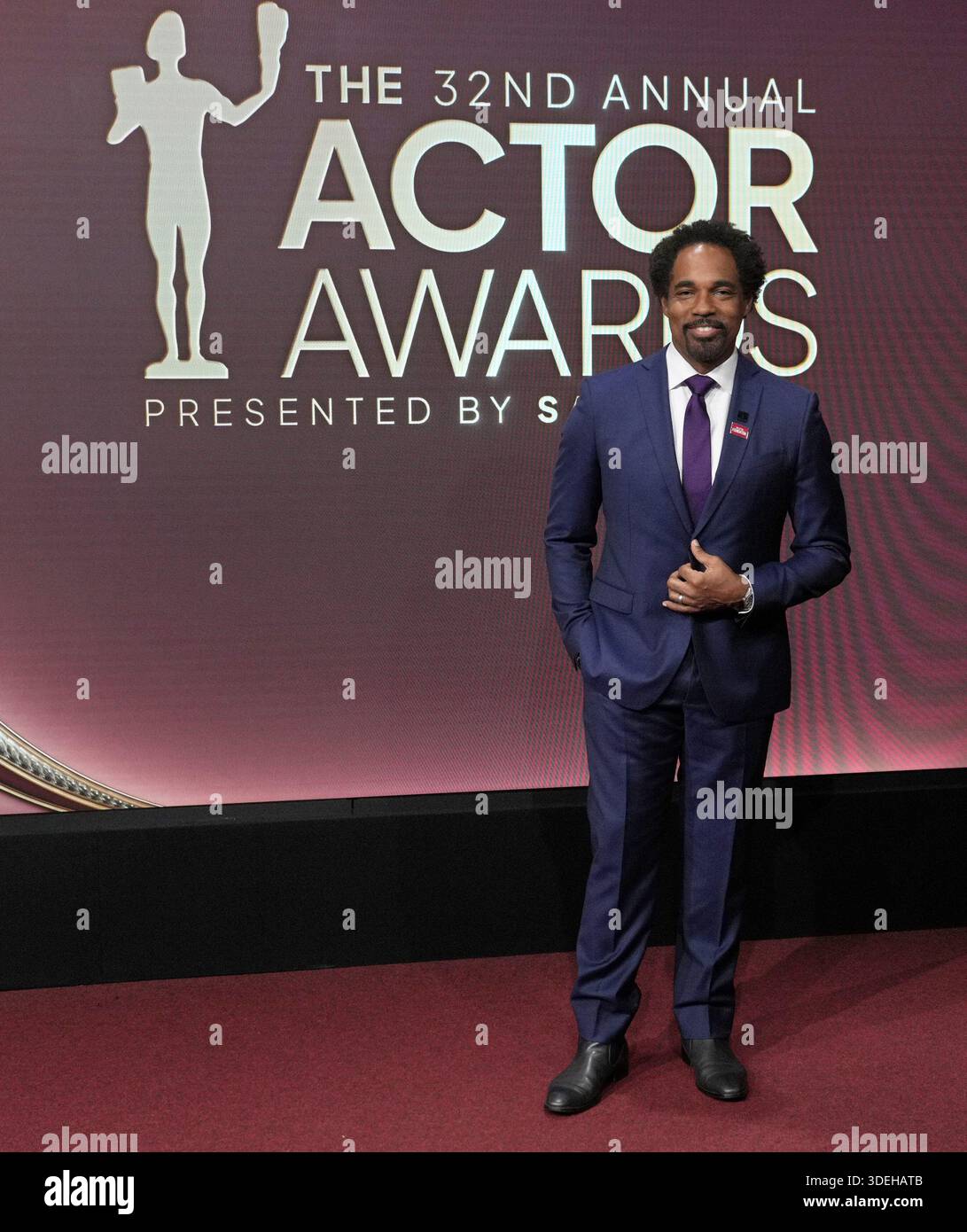 Jason Winston George at the 32nd Annual Actor Awards Nominations held ...