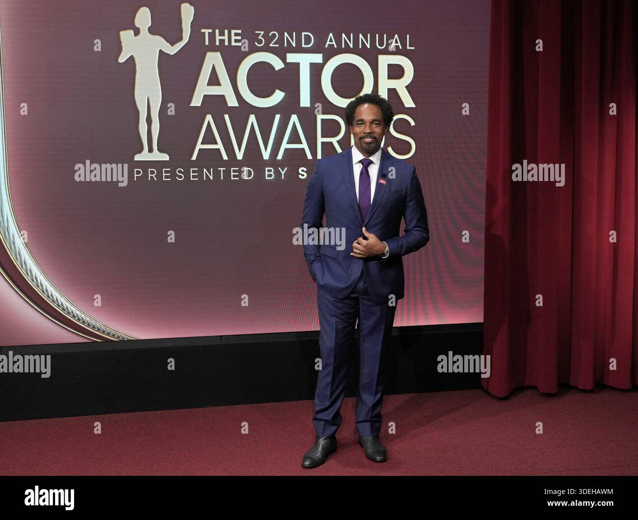 Jason Winston George at the 32nd Annual Actor Awards Nominations held ...
