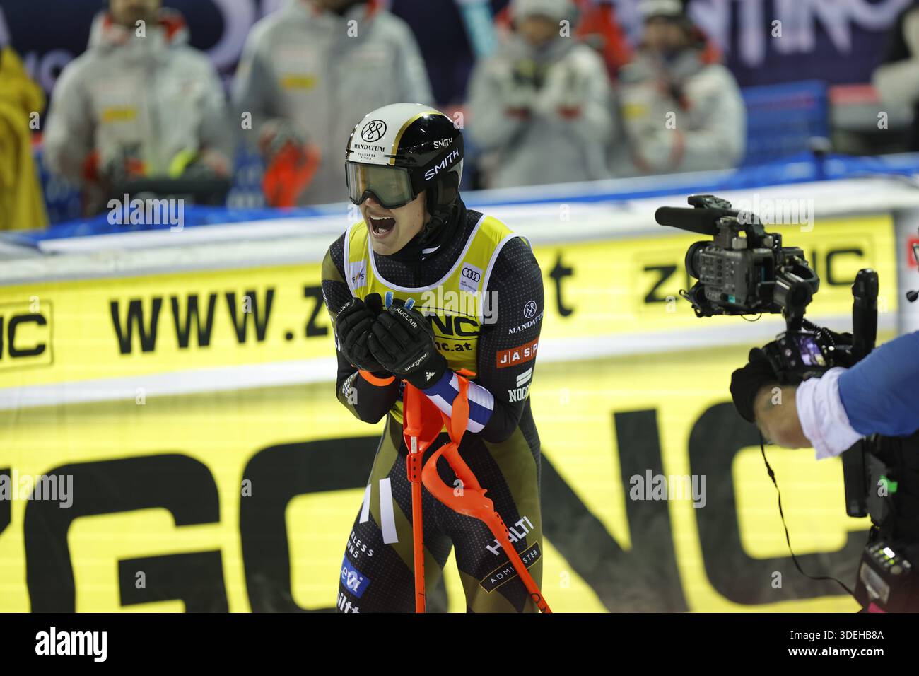 HALLBERG EDUARD (FIN) Fischer 2nd classified during the AUDI FIS Ski ...