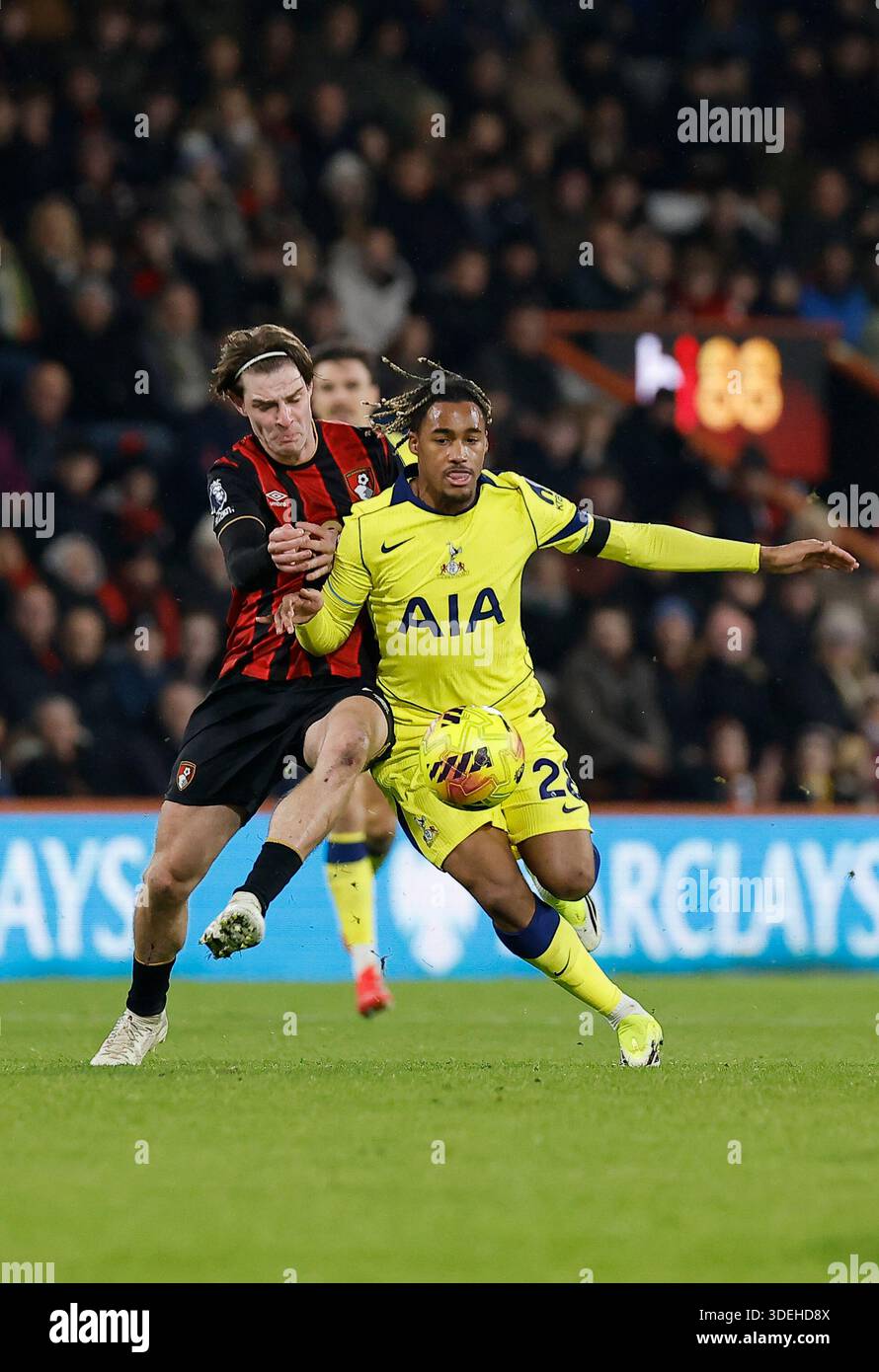 7th January 2026, Bournemouth, Dorset, England; Premier League Football ...