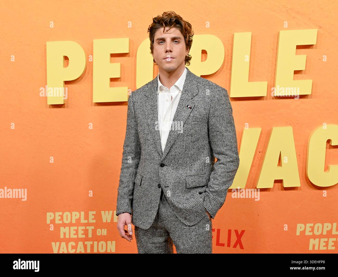 January 6, 2026, Los Angeles, California, USA: American actor LUCAS ...