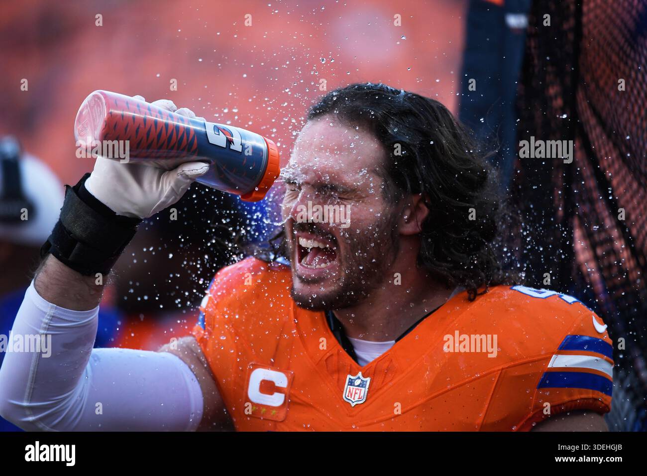 Denver Broncos linebacker Alex Singleton (49) in the first half of an ...
