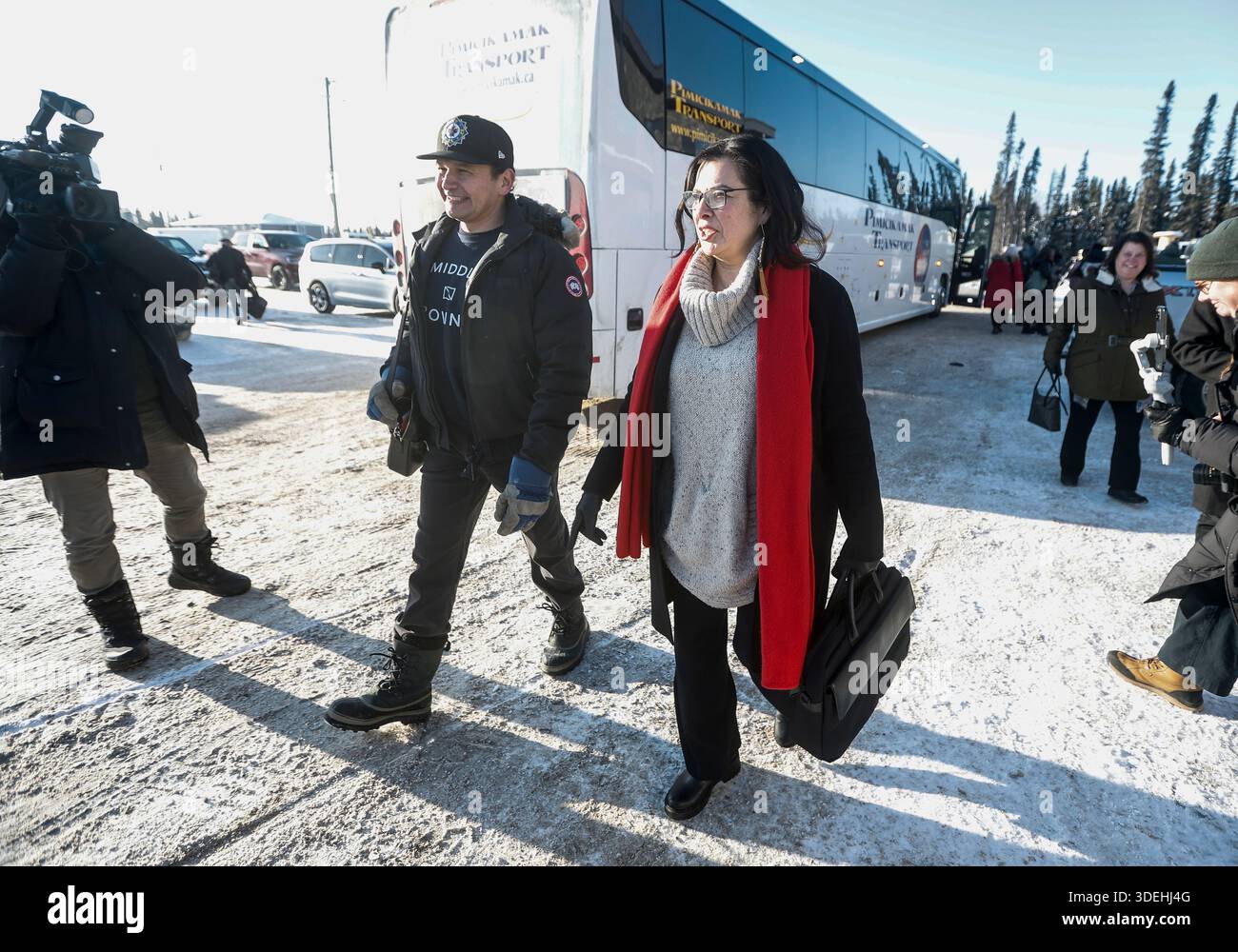 Manitoba Premier Wab Kinew and Minister of Northern and Arctic Affairs ...