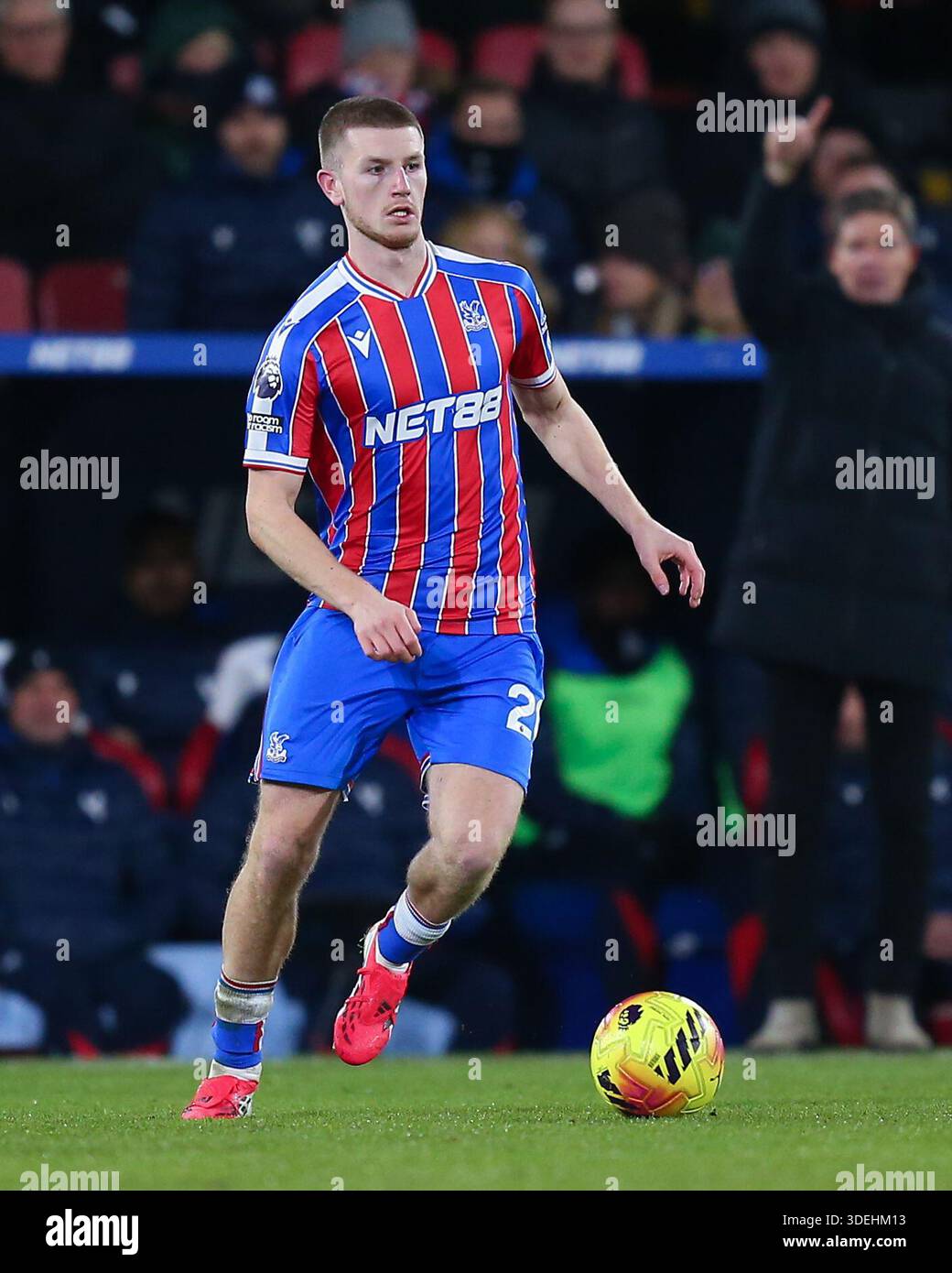 London, England, January 07 2026: Adam Wharton (20 Crystal Palace ...