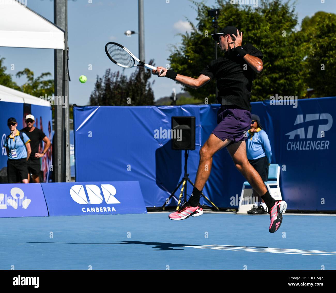 Canberra, Australia. 7 January 2026, Rafael Jodar during the Canberra ...