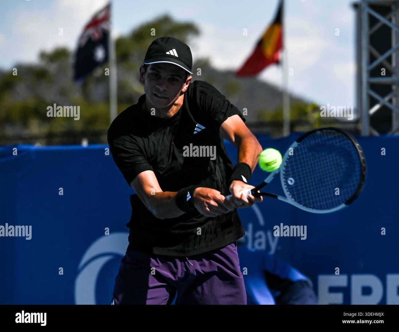 Canberra, Australia. 7 January 2026, Rafael Jodar during the Canberra ...