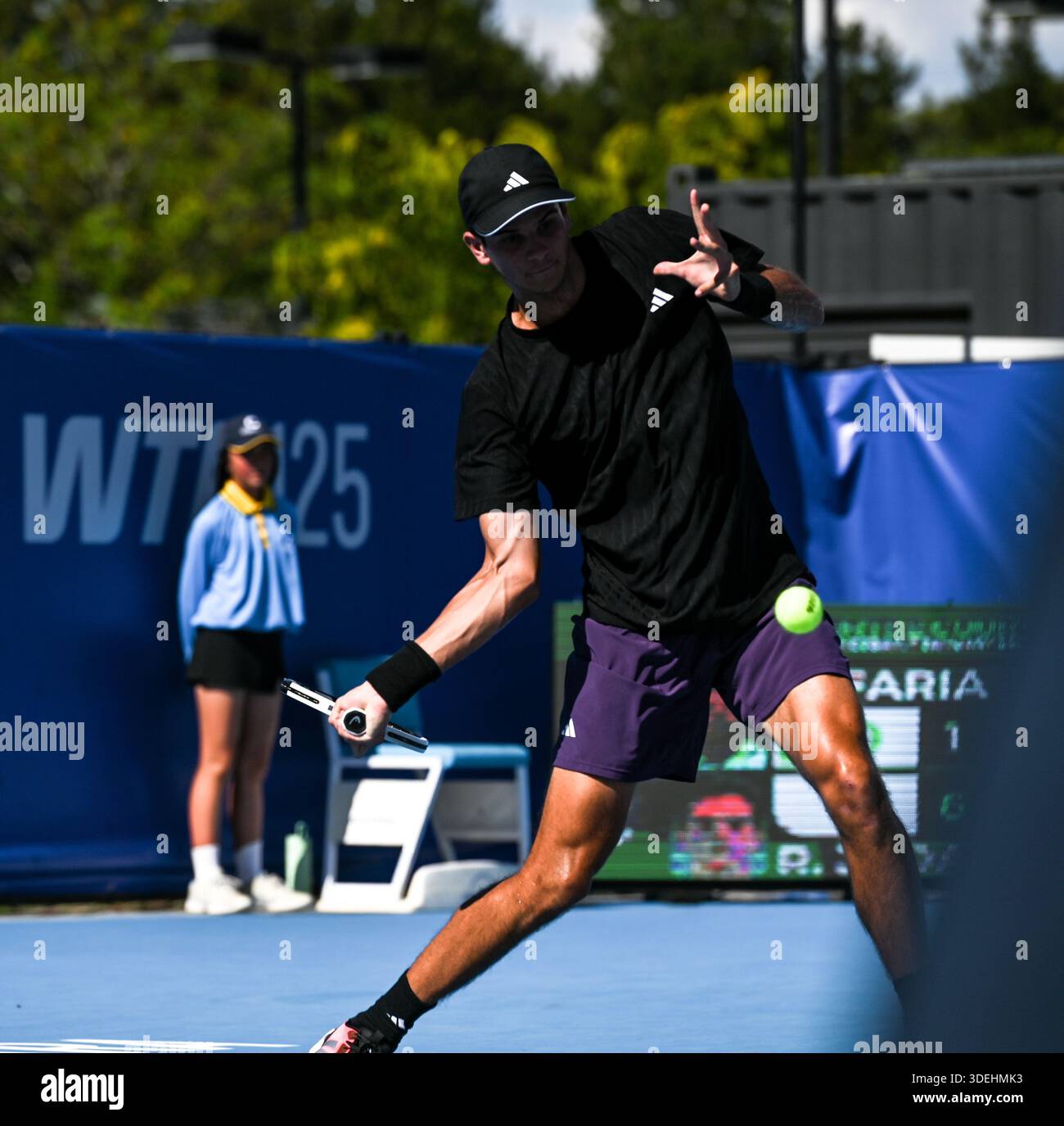Canberra, Australia. 7 January 2026, Rafael Jodar during the Canberra ...