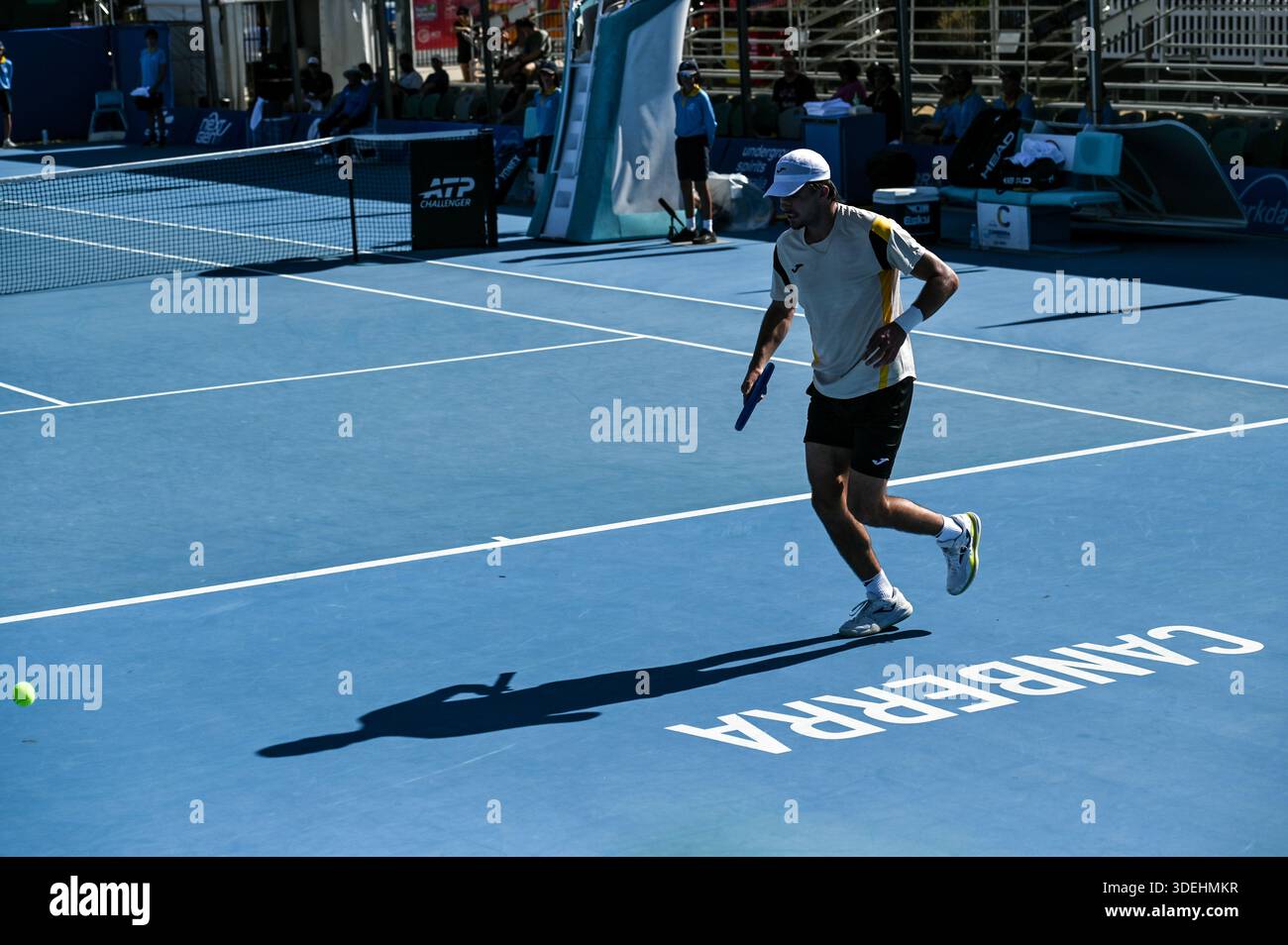 Canberra, Australia. 7 January 2026, Jaime Faria during the Canberra ...