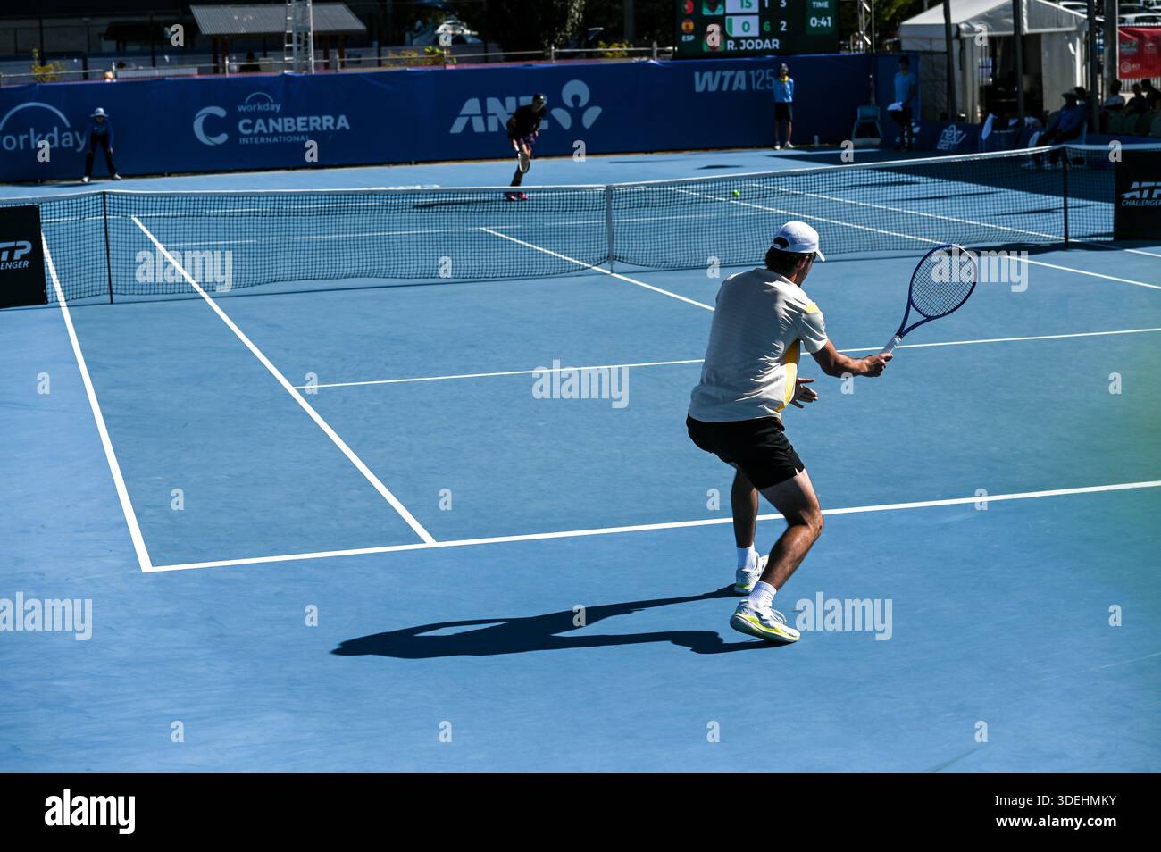 Canberra, Australia. 7 January 2026, Jaime Faria during the Canberra ...