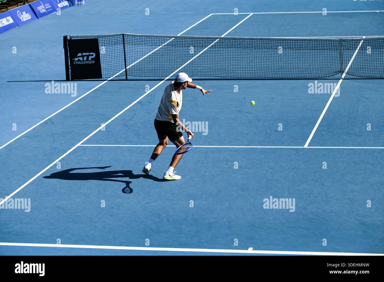 Canberra, Australia. 7 January 2026, Jaime Faria during the Canberra ...