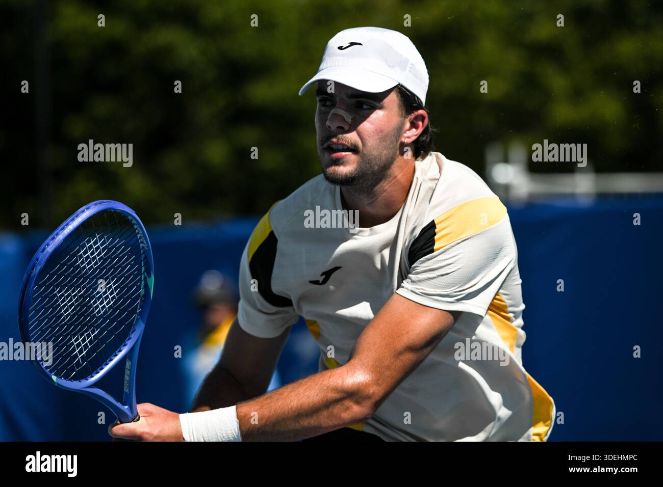 Canberra, Australia. 7 January 2026, Jaime Faria during the Canberra ...