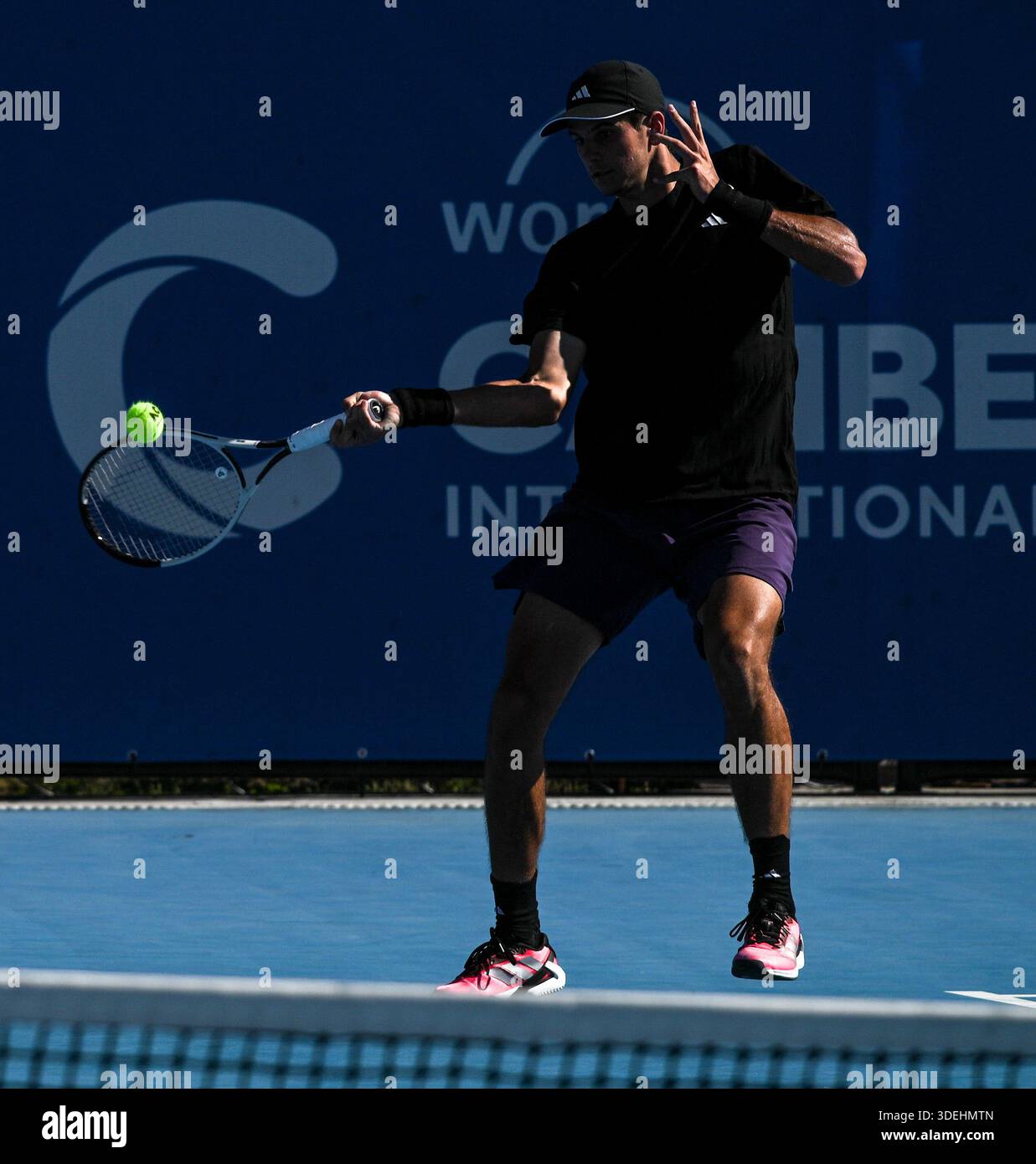 Canberra, Australia. 7 January 2026, Rafael Jodar during the Canberra ...
