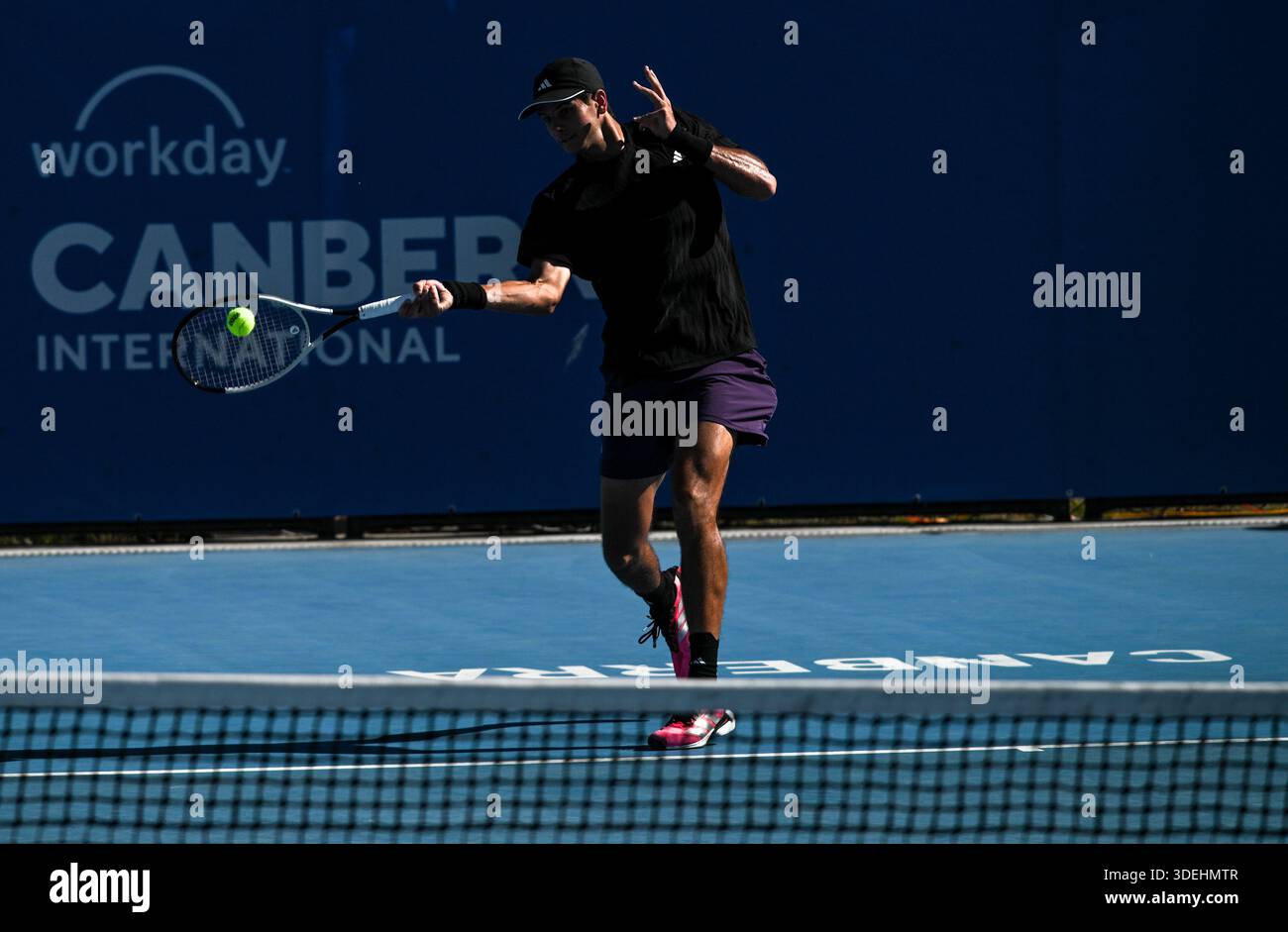 Canberra, Australia. 7 January 2026, Rafael Jodar during the Canberra ...