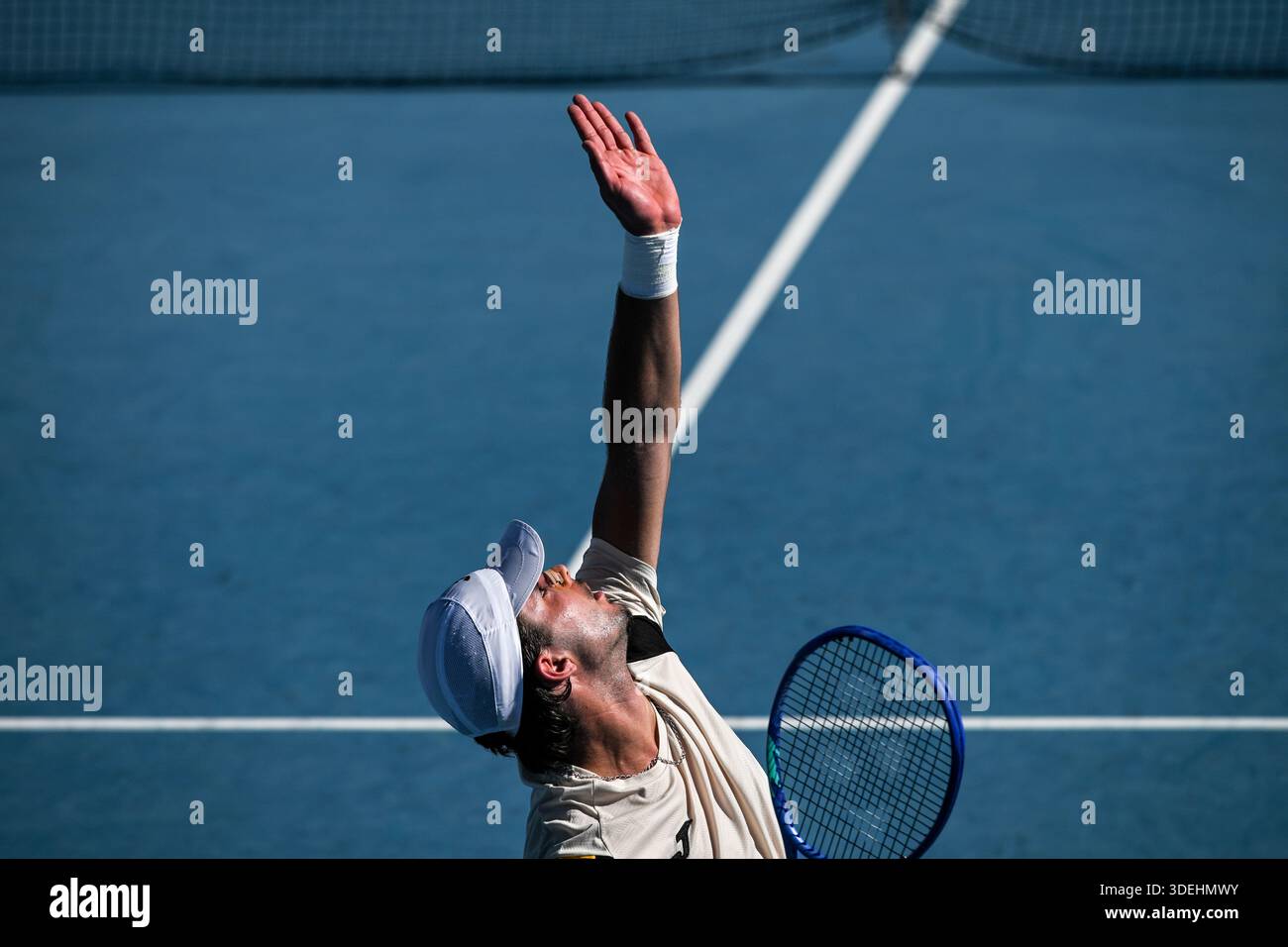 Canberra, Australia. 7 January 2026, Jaime Faria during the Canberra ...