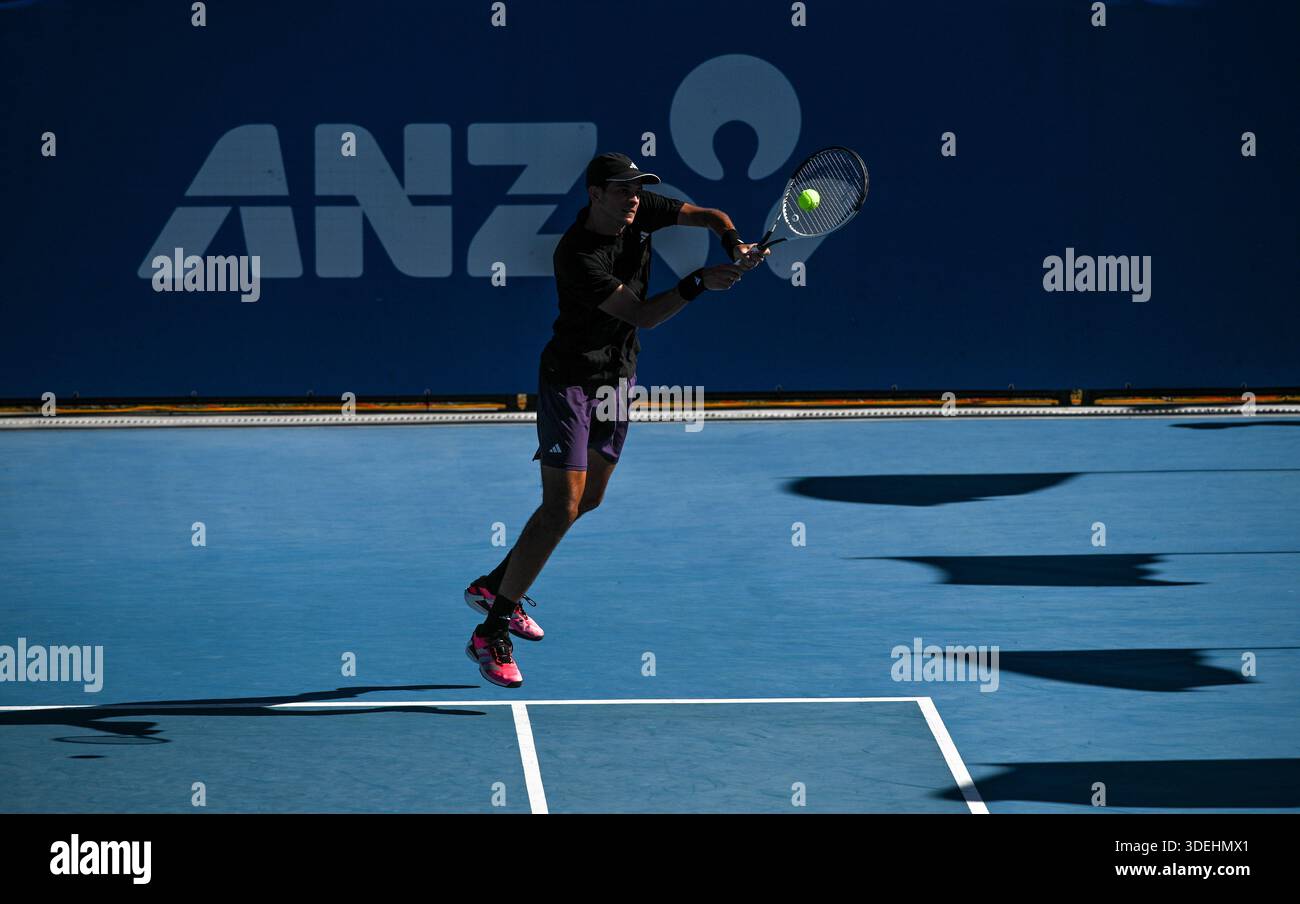 Canberra, Australia. 7 January 2026, Rafael Jodar during the Canberra ...