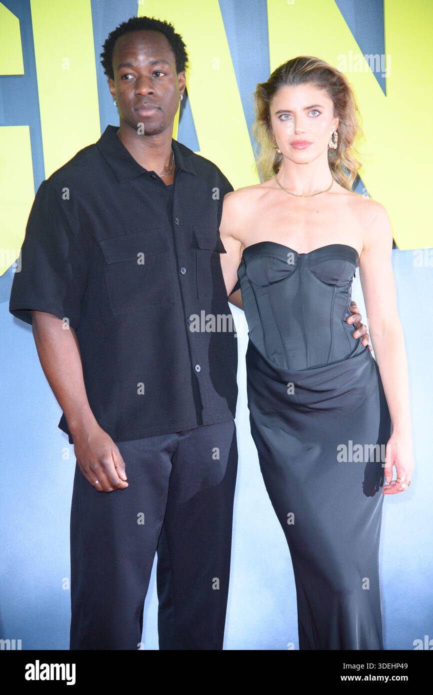 London, UK. 07 Jan, 2026. Pictured: Kelvin Ade and Isabelle Bonfrer ...