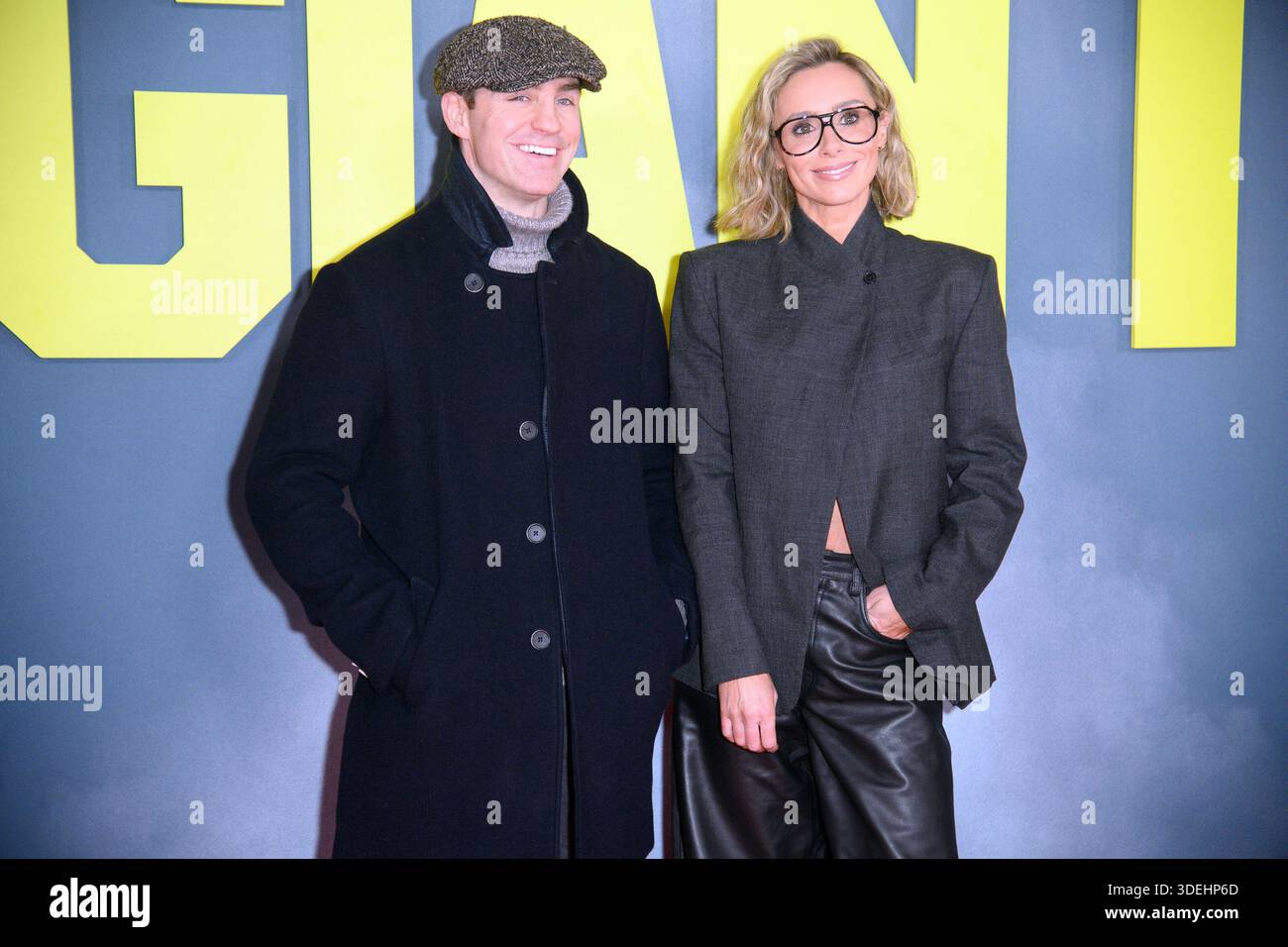 London, UK. 07 Jan, 2026. Pictured: Matthew Macklin and Anna Woolhouse ...
