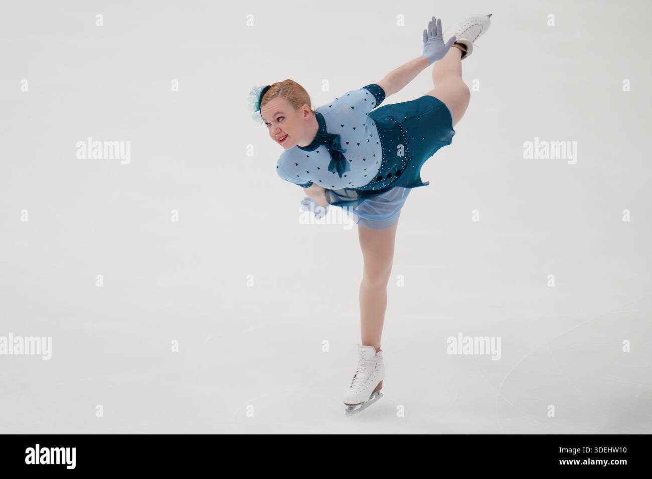 Sonja Hilmer competes during the women's short program at the U.S ...