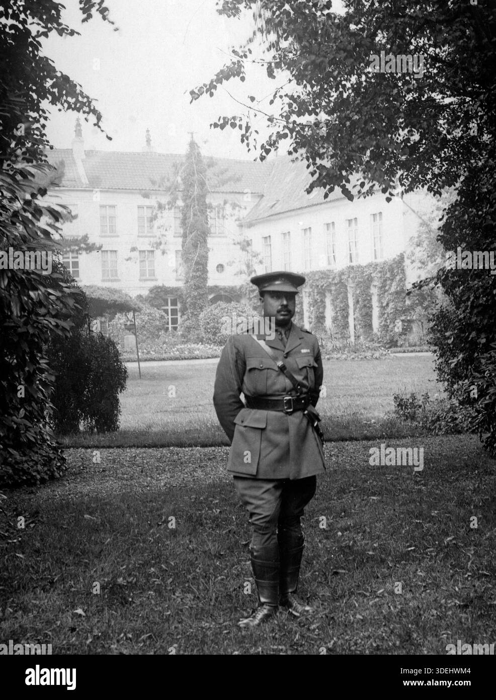 H.H. the Maharaja Ranjit Singh of Barwani at his Headquarters in ...